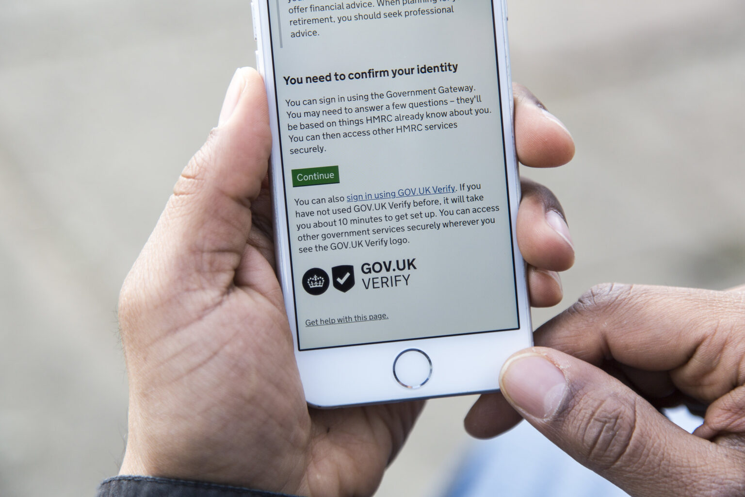 GOV.UK Verify – Technology in government
